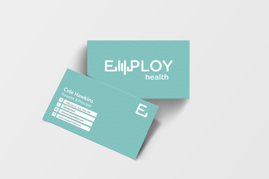 Employ Business Cards - CEB Design Studio